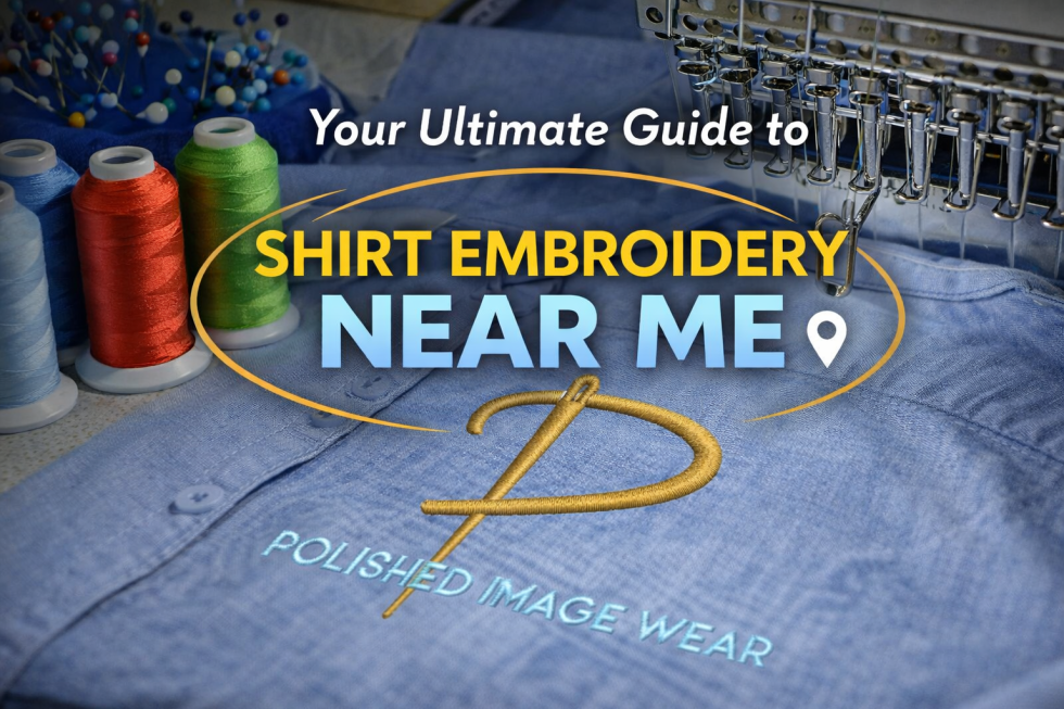 Shirt Embroidery Near Me | Custom Embroidered Shirts & Logos